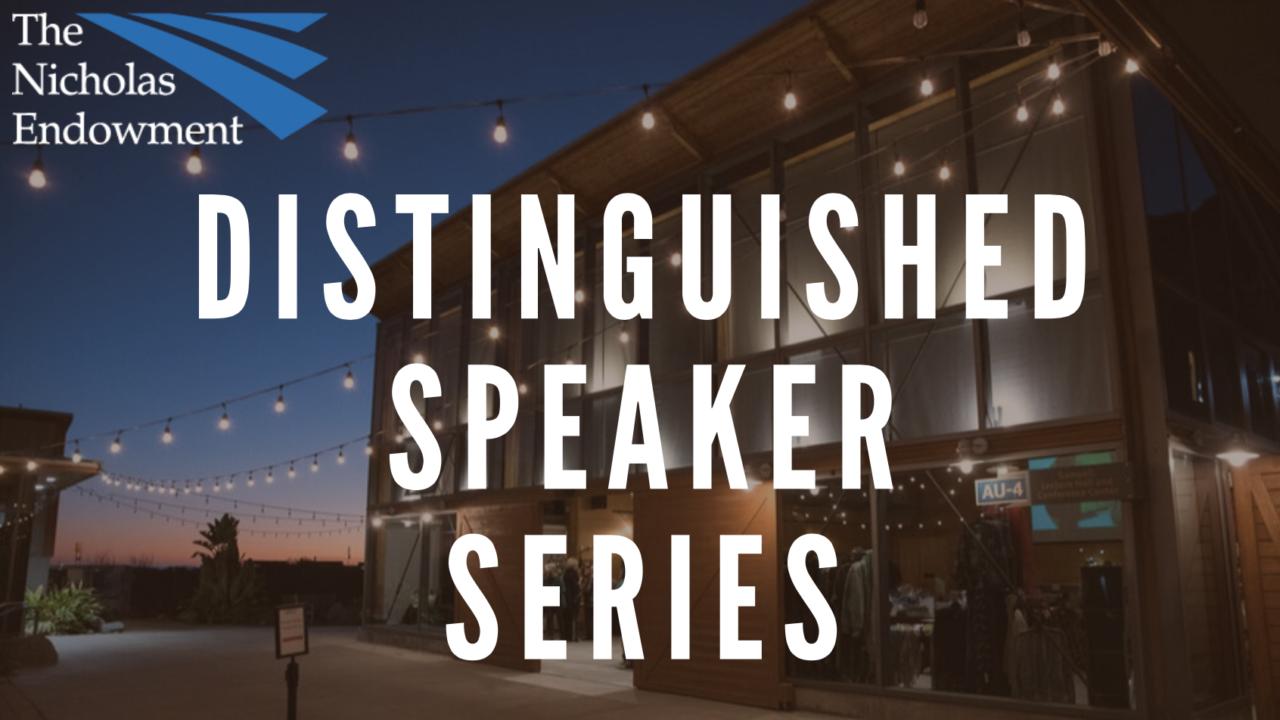 Distinguished Speaker Series: Sydney Rilum - Ocean Institute