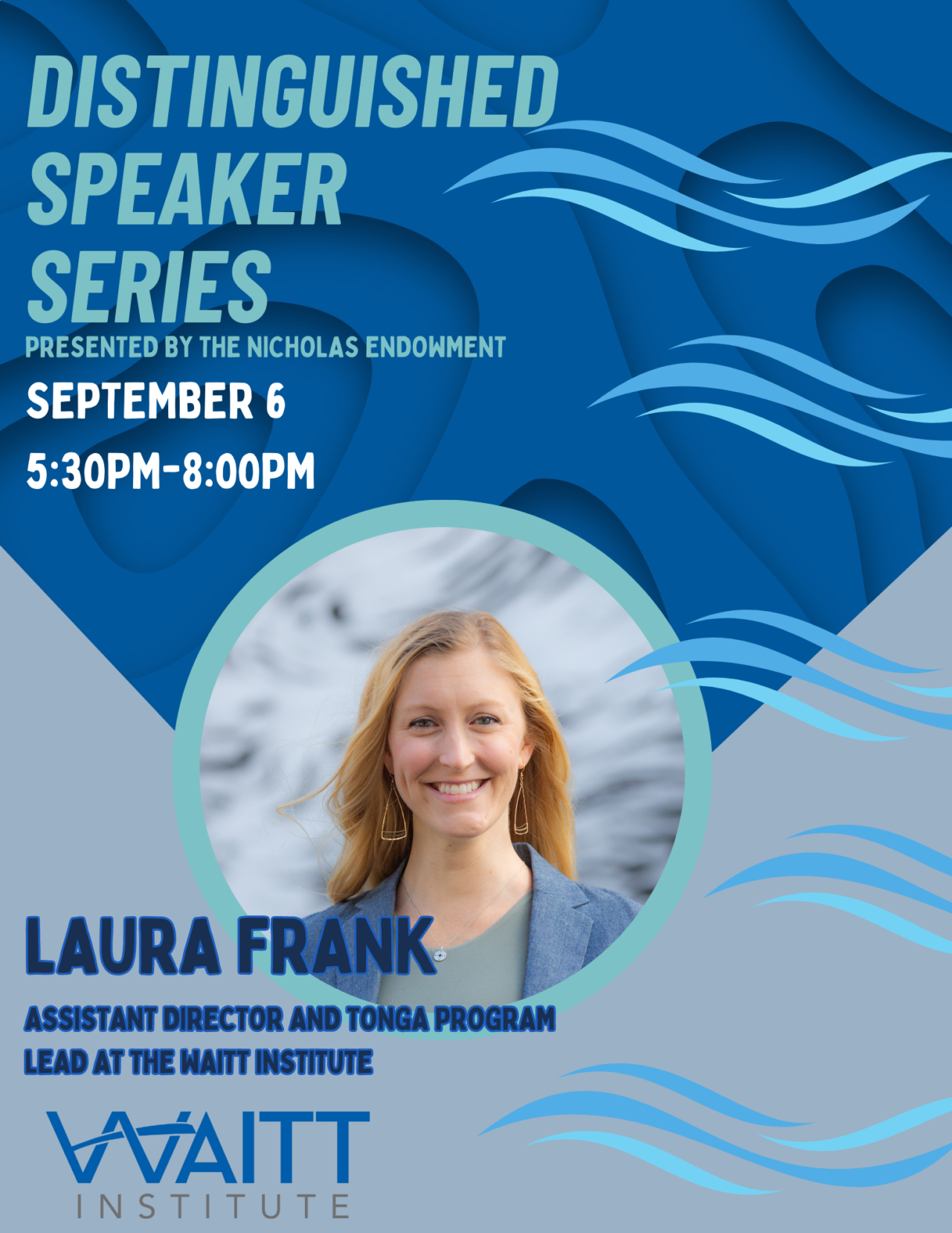 Distinguished Speaker Series: Laura Frank - Ocean Institute